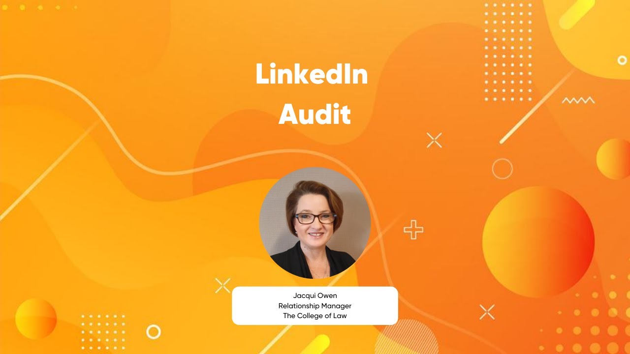 LinkedIn Audit | Careers Academy 2020 - YouTube
