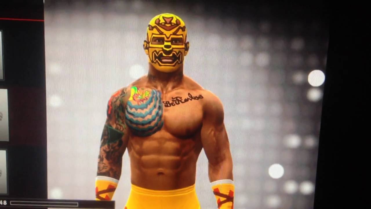 Prince puma caw creación en video juego wwe2k16 tributo a luchadores ...