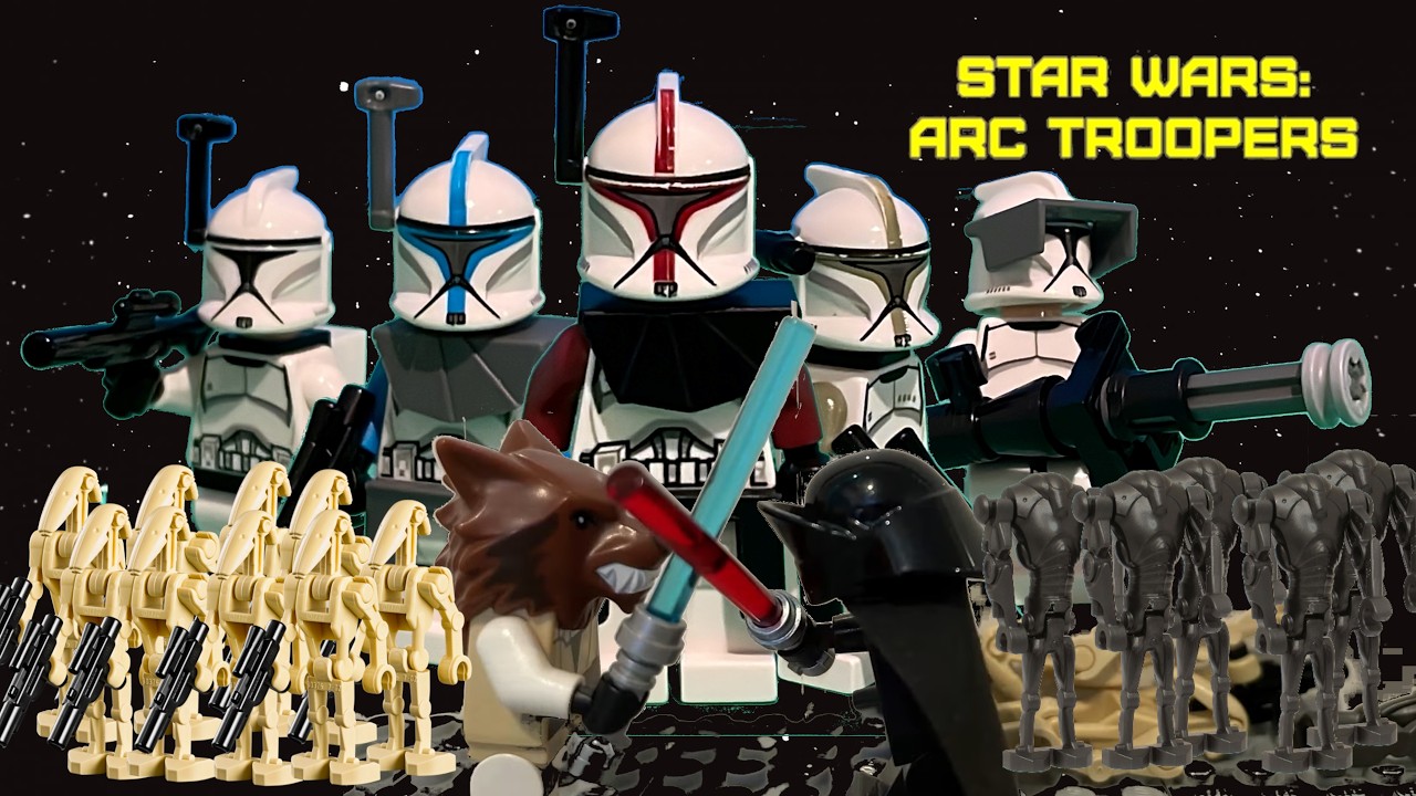 Star Wars: ARC Troopers- Finale (Lego Stop Motion) - YouTube