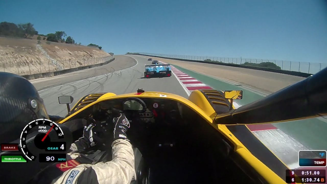 180716 Radical SR3 vs Oreca LMP @ Laguna Seca - YouTube