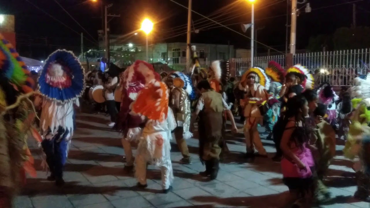 La Mejor Danza De Apaches | Valtierrilla 2019 - YouTube