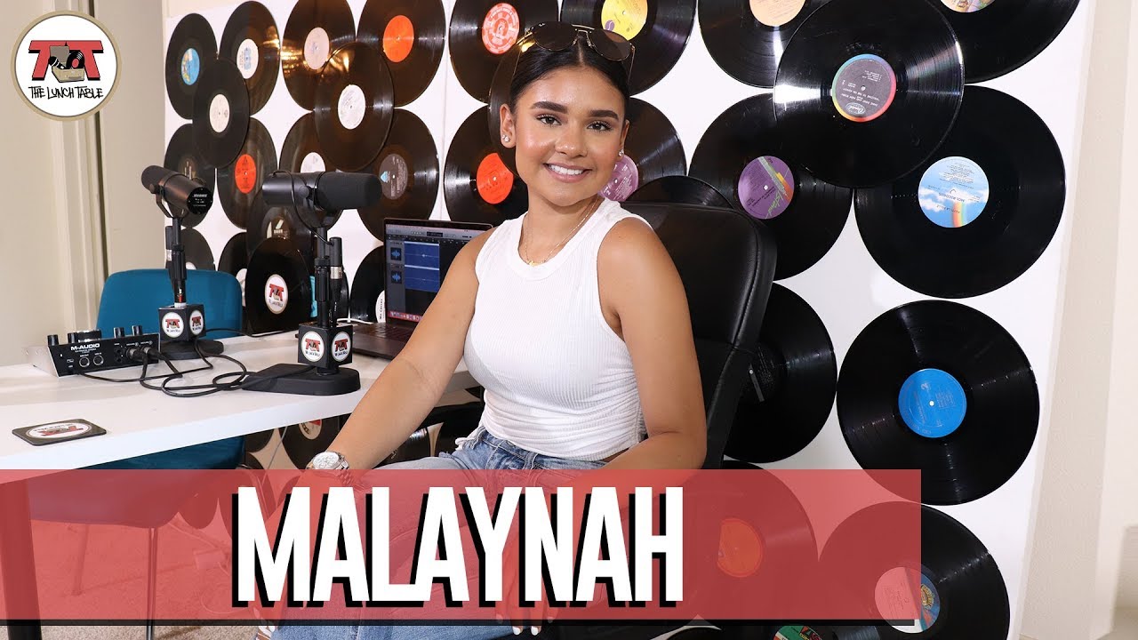 Malaynah on New Music w/ Hit-Boy, Opening up for Tyga | The Lunch Table ...