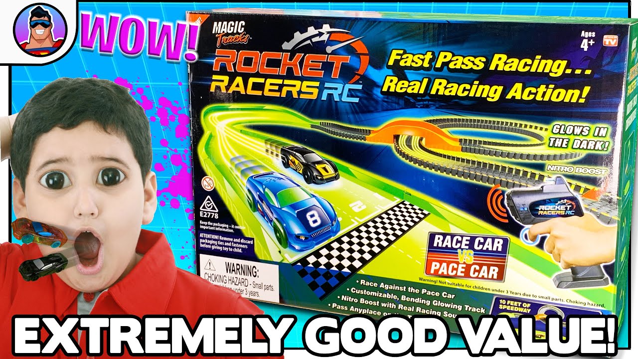 Rocket Racers RC | IMPRESSIVE and CHEAP Remote Control Speedway ...