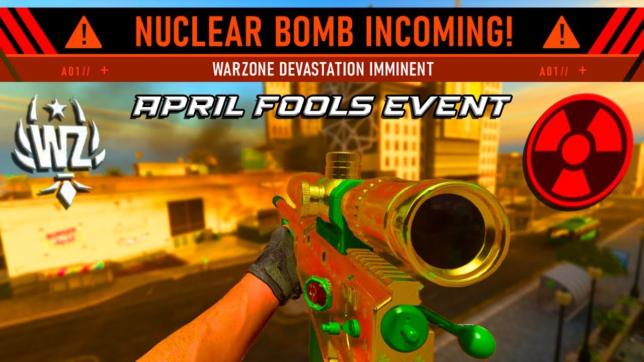 They Tried To Nuke Warzone 2 During The April Fools Event (we won that ...