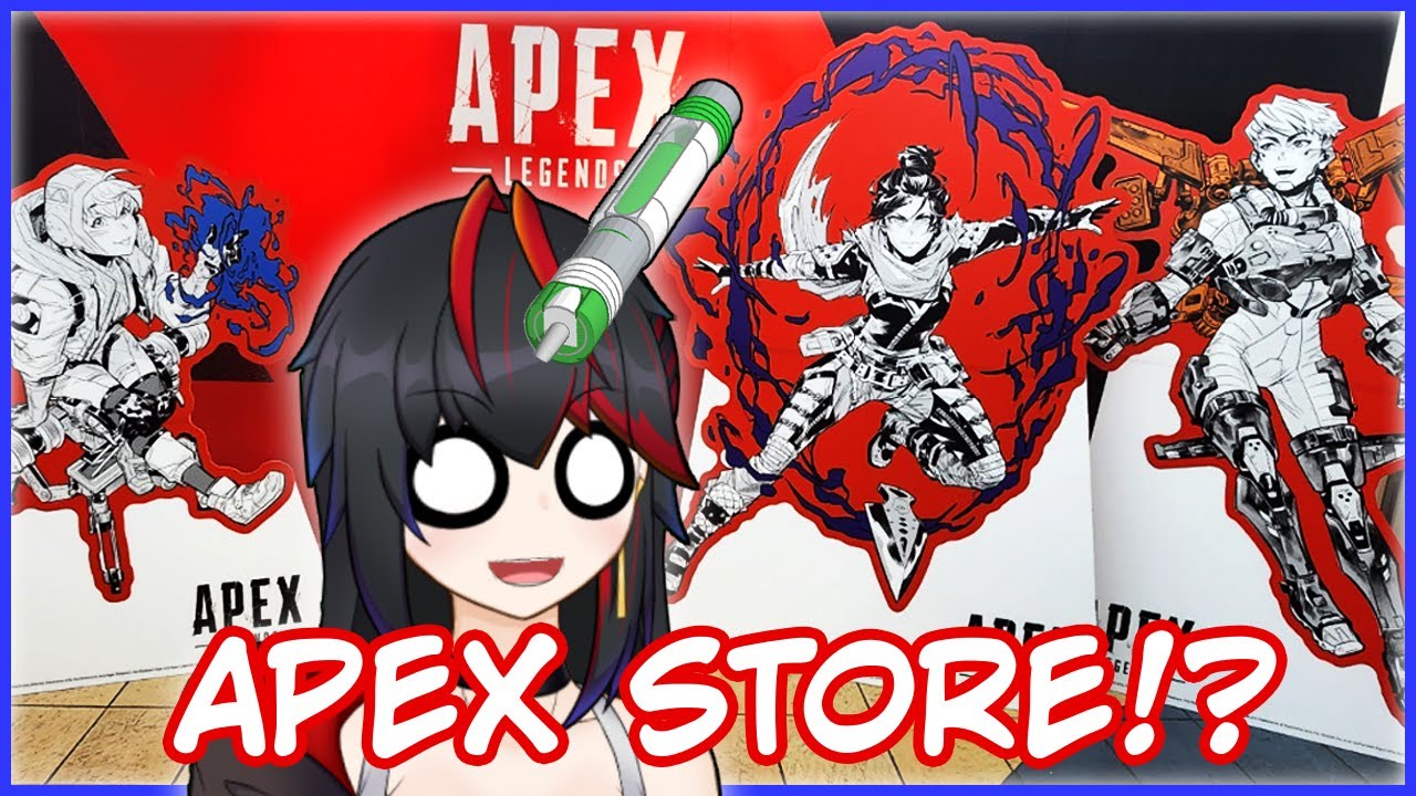 【JAPAN VLOG】APEX Legends POP UP Store at Tokyo Station in Ginza! - YouTube
