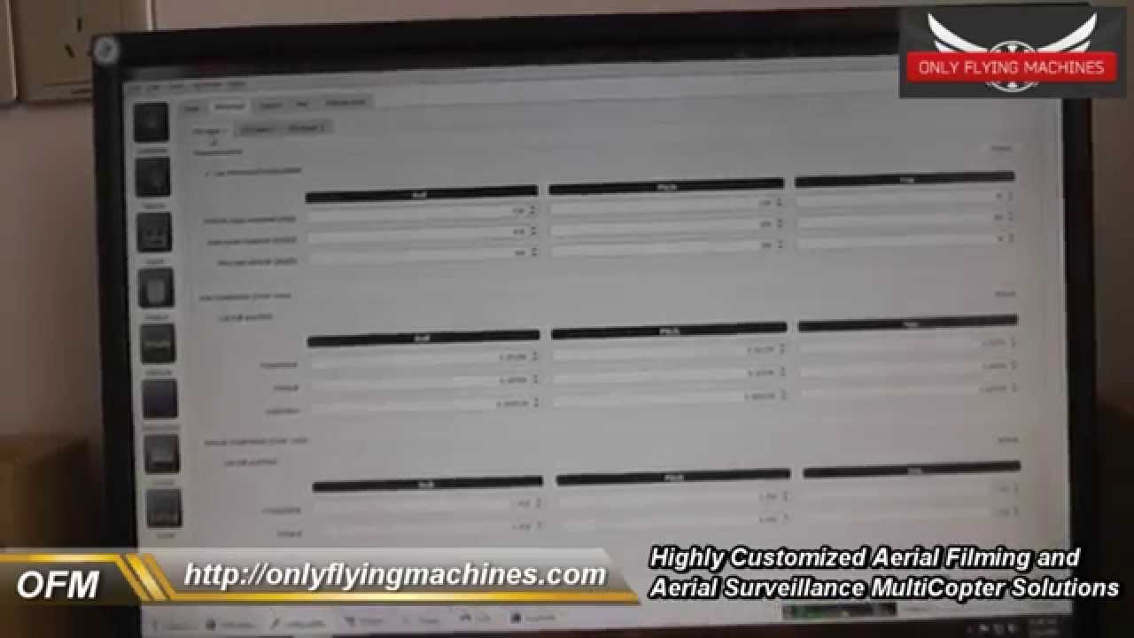 OpenPilot CC3D PID Settings and Radio Setup for Mini Quad - YouTube
