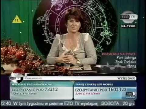 Tarocistka Danuta (kapłanka cz. 1) 22.12.2008 Ezo TV - YouTube