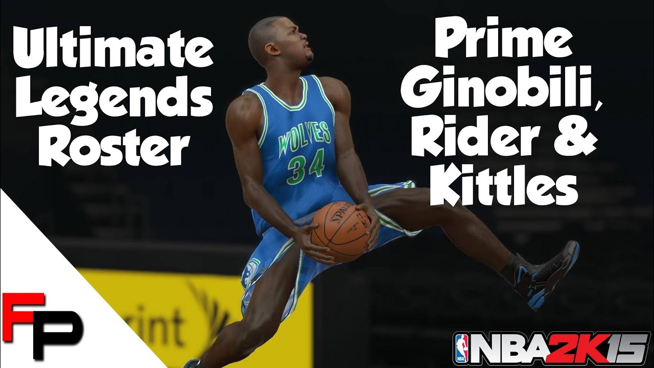 NBA 2K15 - Prime Ginobili, Isaiah Rider & Kerry Kittles - Ultimate ...