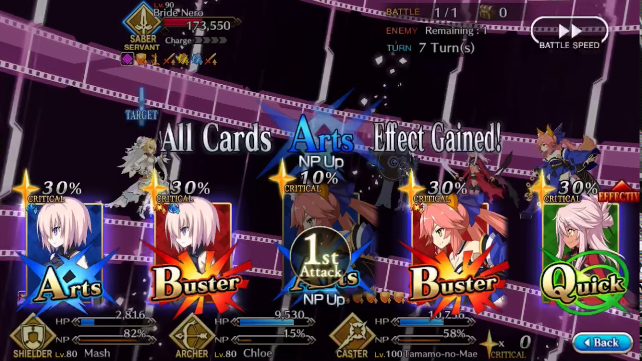 Fgo CCC Event: Tyrant Battle Mission (Nero) - YouTube