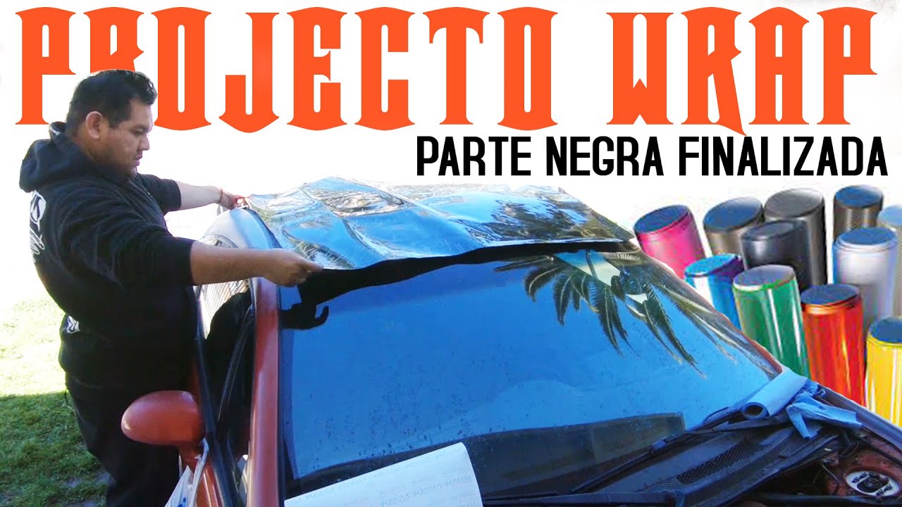 Empezamos el Wrap Negro | Finalizado | Mitsubishi Eclipse 4G - YouTube