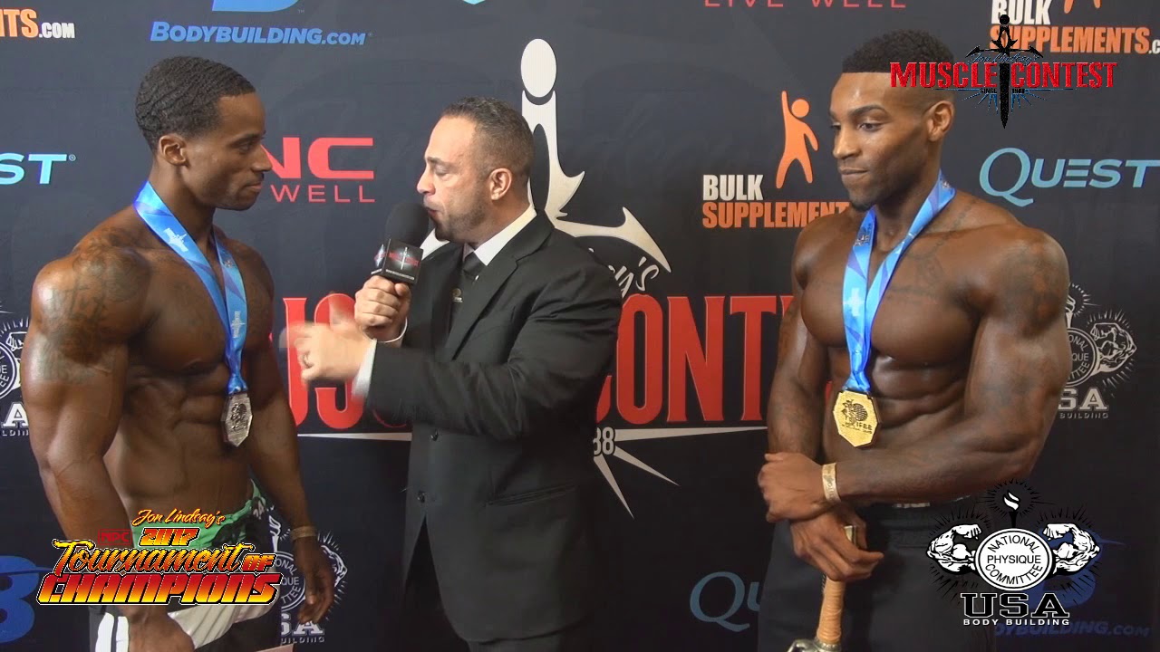 2017 IFBB Pro Tournament of Champions Men's Physique Top 2 - YouTube