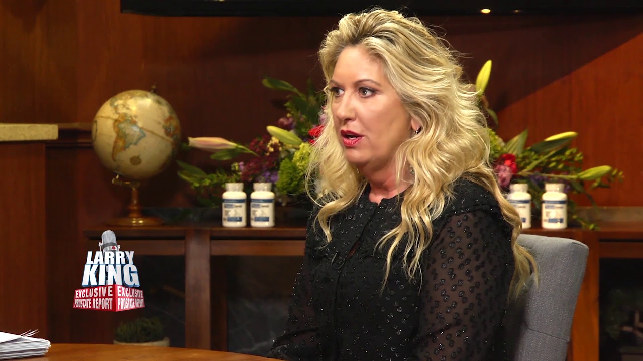 Corinne Buckley and Larry King talk Prostate Health - YouTube