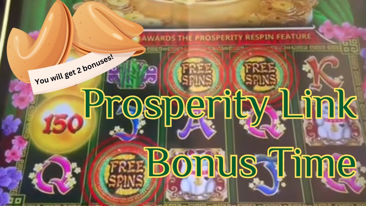 Prosperity Link Slot Machine in The High Limit at Winstar World Casino ...