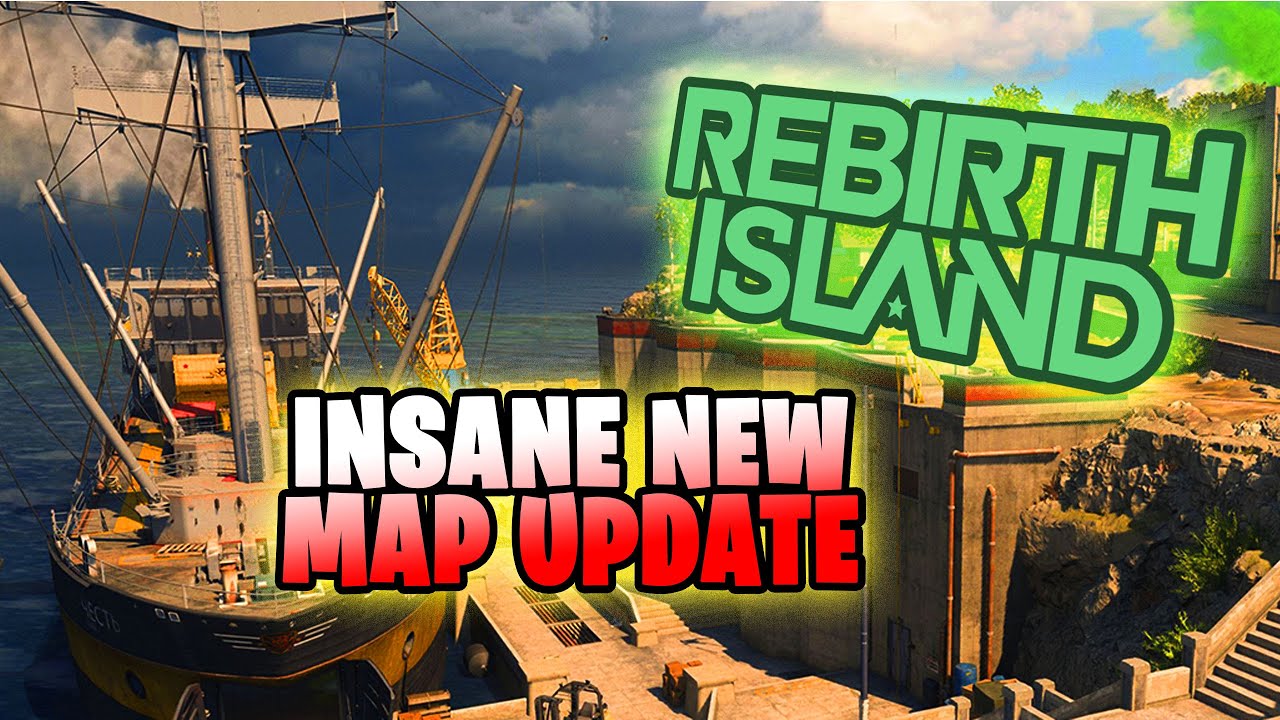 REACTING TO NEW MAP UPDATE FOR REBIRTH ISLAND REINFORCED! | WARZONE ...