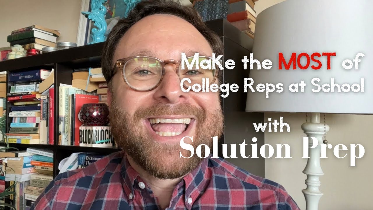 Make the Most of College Reps at School - YouTube