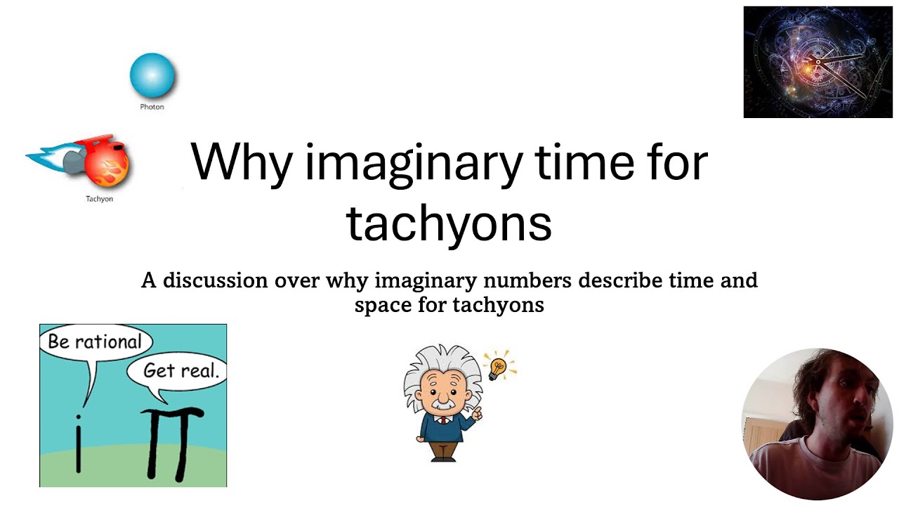 How to interpret imaginary time for tachyons - YouTube