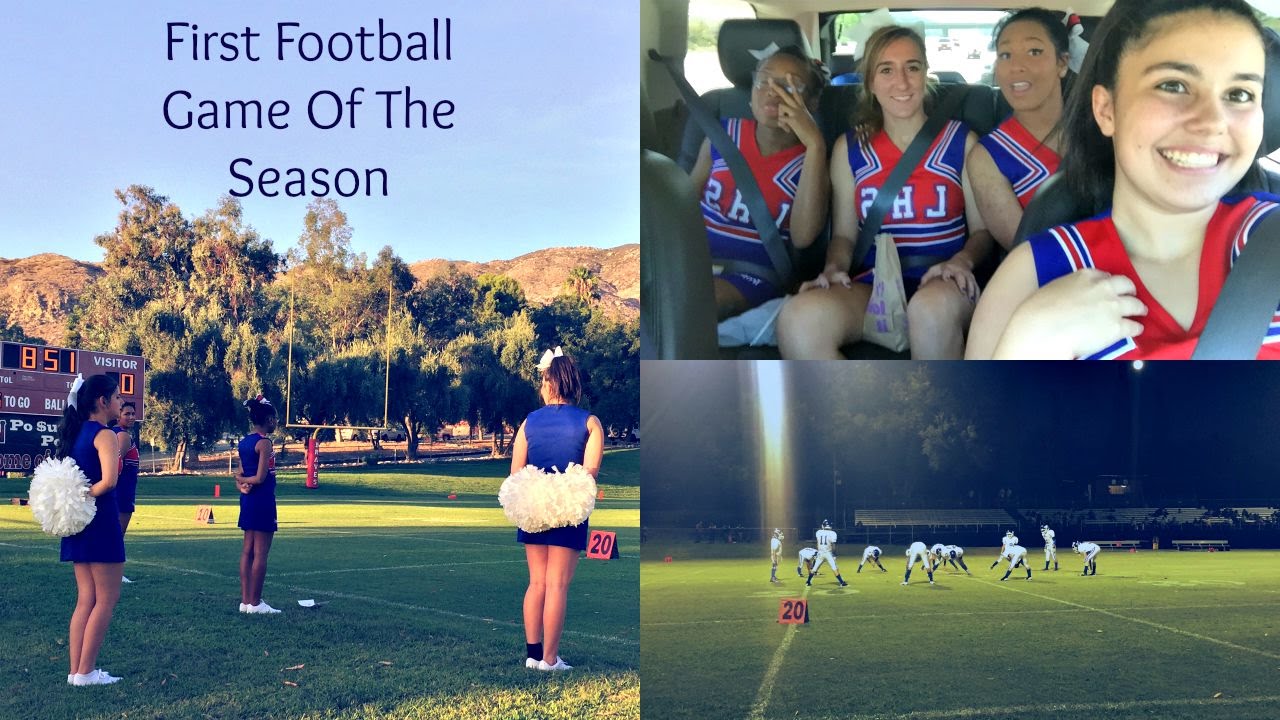 BTS First Football Game Of The Season Vlog - YouTube