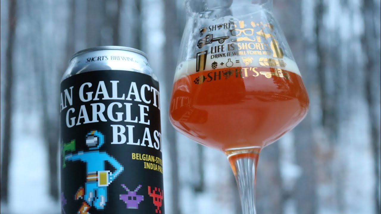 Short’s Brewing Company|Pan Galactic Gargle Blaster|Belgian IPA! 🫨 - YouTube