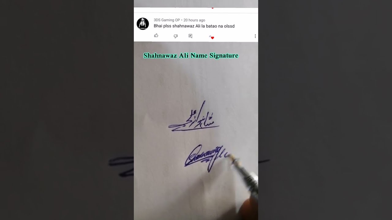 Shahnawaz Ali name Signature|Shahnawaz name Signature|Signature Maker ...