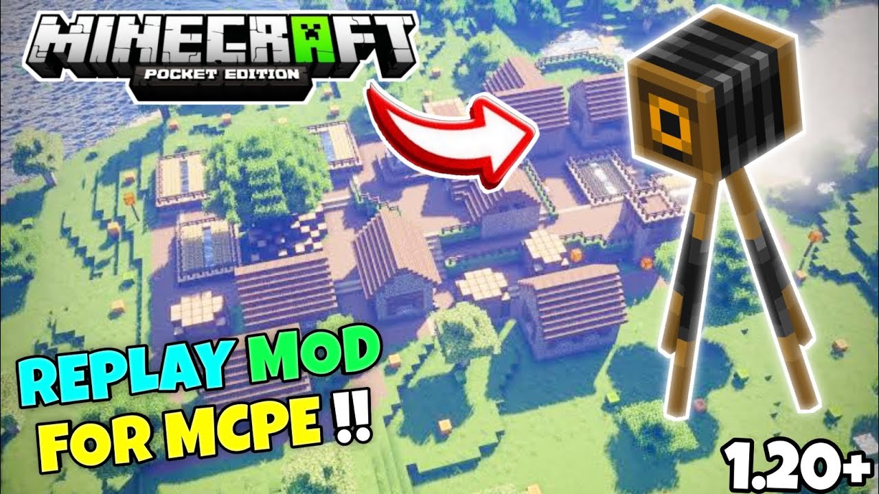 Replay Mod For Minecraft PE 1.21+ || Best Replay Addon For MCPE - YouTube