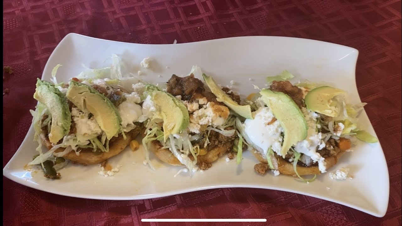 Ricos sopes de Carne molida y Vegetables - YouTube