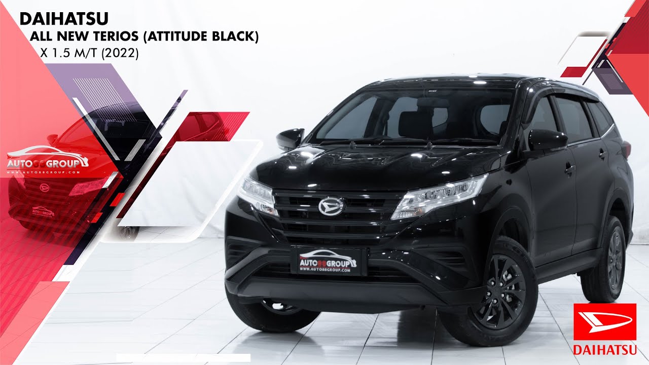 DAIHATSU ALL NEW TERIOS (ATTITUDE BLACK) TYPE X 1.5 M/T (2022) - YouTube