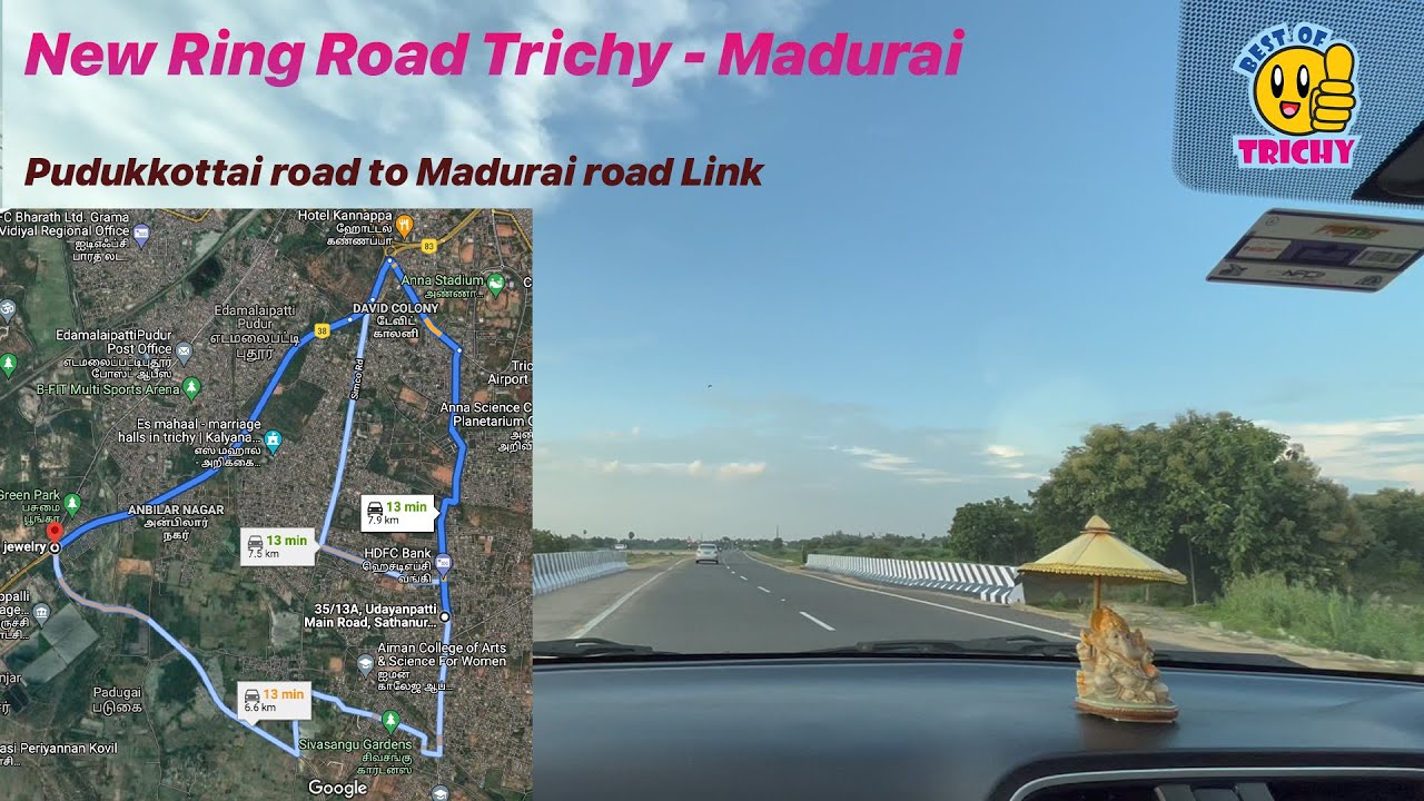 New Ring Road Trichy - Madurai Highway Link road @Best of Trichy - YouTube
