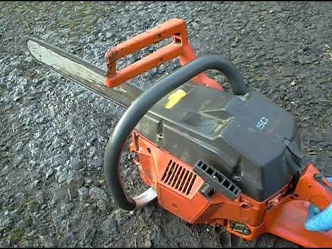 Ian's husqvarna 50 special 55cc big bore and muffler mod - YouTube