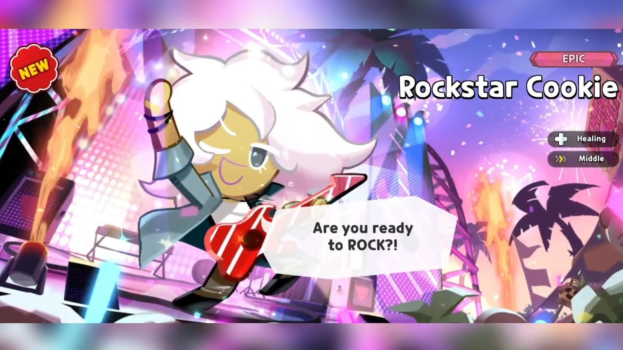 Rockstar Cookie Gacha Animation Cookie Run Kingdom Youtube