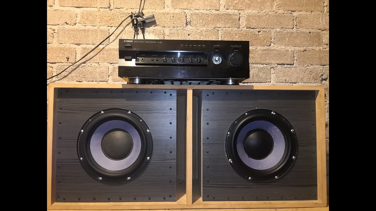 YAMAHA AX-496 prueba de sonido - YouTube