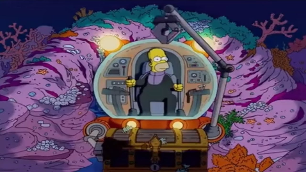 The Simpsons predicting the titanic submarine situation .. - YouTube