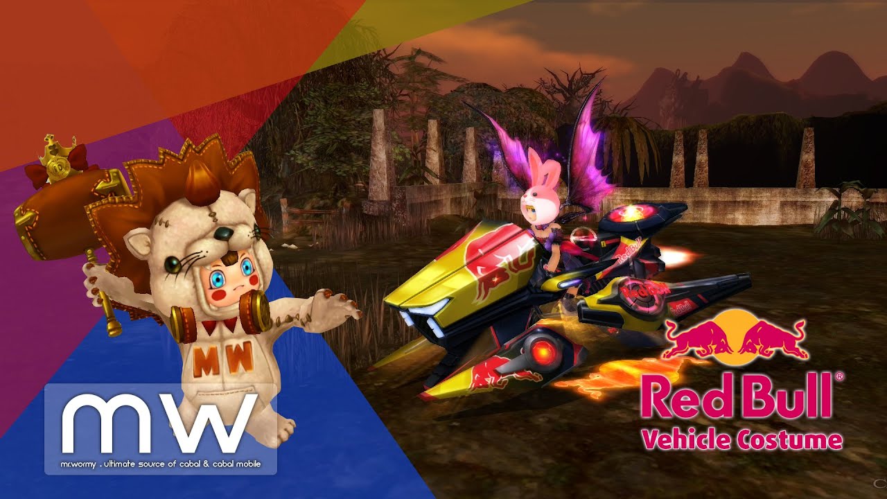 Cabal Online - Episode 26 - Red Bull Ride Vehicle Costume - YouTube