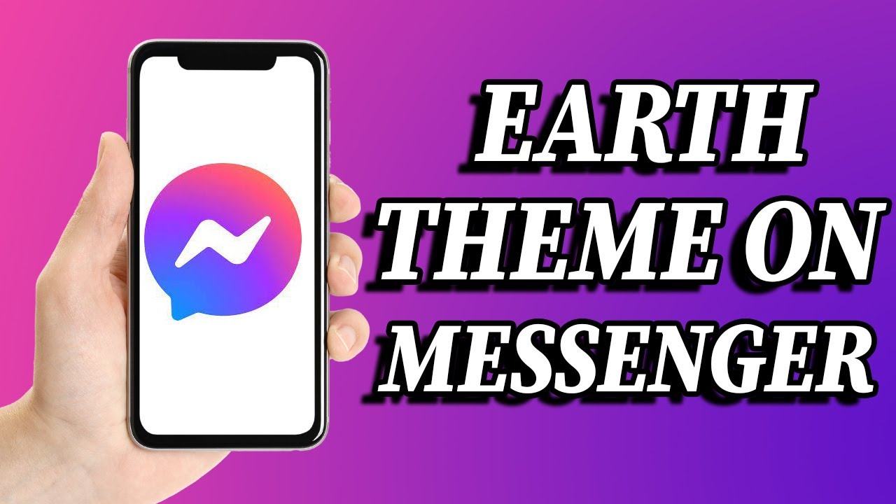 How to activate earth theme on messenger - YouTube