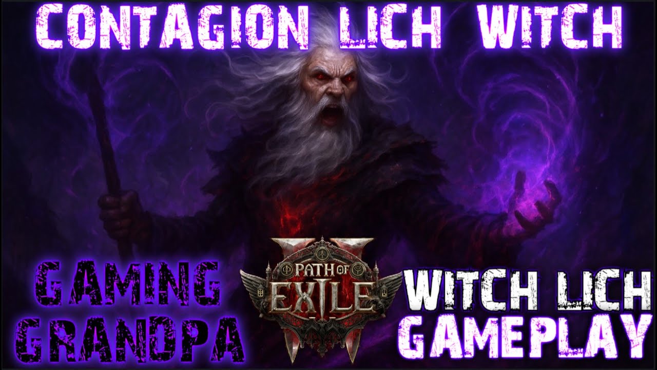 Contagion & Blood – Lich Witch Playthrough from Early Game to Near ...
