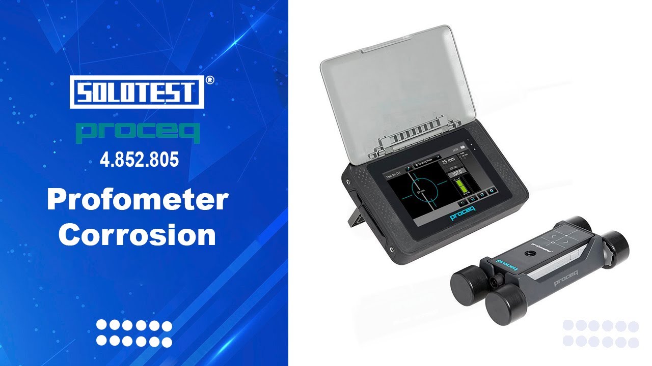 Profometer Corrosion PROCEQ | Solotest - YouTube