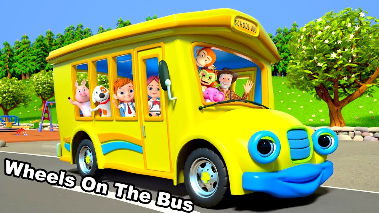 Wheels on the Bus | Wheels on the Bus go Round and Round | Best Kids ...