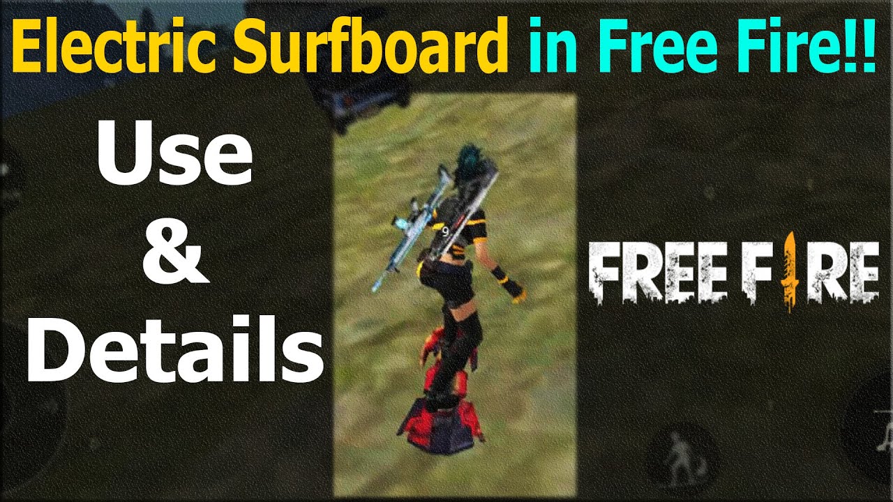 Electric Surfboard - New Attachment || Full Review || Free Fire Patch ...