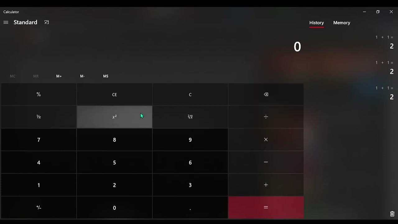 Overflow Error Speedrun (Microsoft Windows 10 Calculator) - YouTube