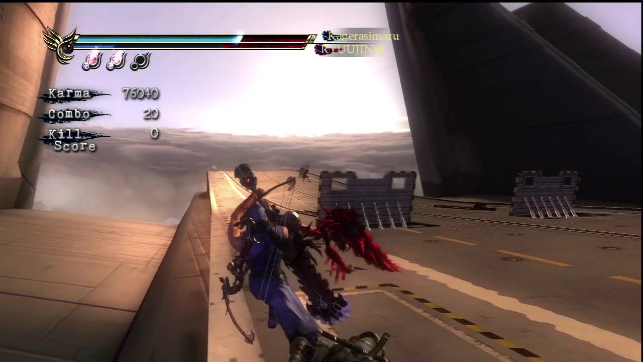 Ninja gaiden Sigma 2 Master Ninja 4 Enma's Fang By Kagerasimaru - YouTube