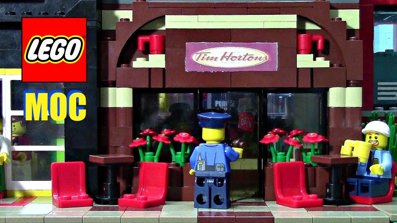 TIM HORTONS LEGO MOC - YouTube