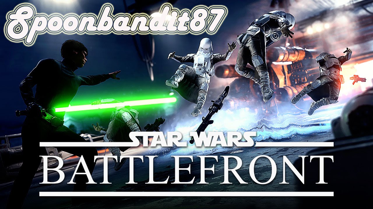 Battlefront Star Wars - Brutal Hero Stun Lock - YouTube