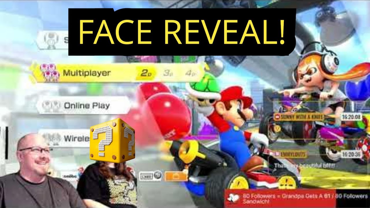 Mario Kart Monday! Crystal's Face Revealed!!! - YouTube