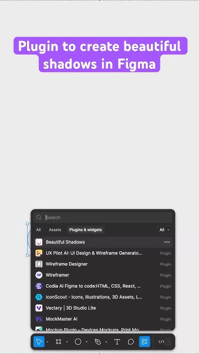 Plugin to create beautiful shadows in Figma/ Figma tips & tricks /How to create drop shadow in ...
