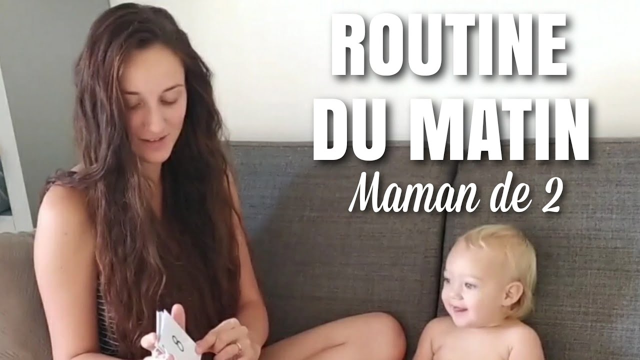 [ROUTINE] Routine du matin en famille pendant les vacances - YouTube