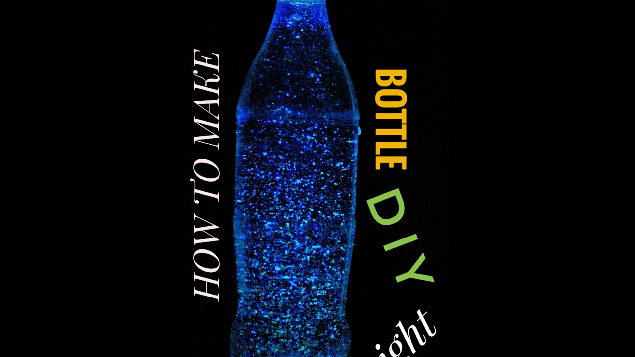 Bottle DIY Light ( Home Decoration) - YouTube