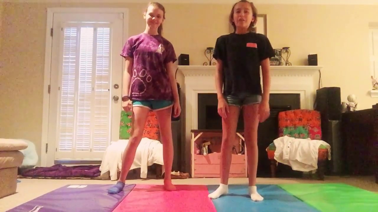 Bff Gymnastics Challenge Youtube