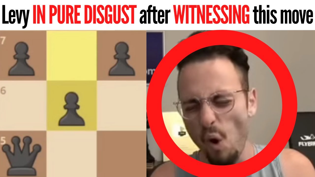 Levy IN PURE DISGUST after WITNESSING THIS MOVE - YouTube