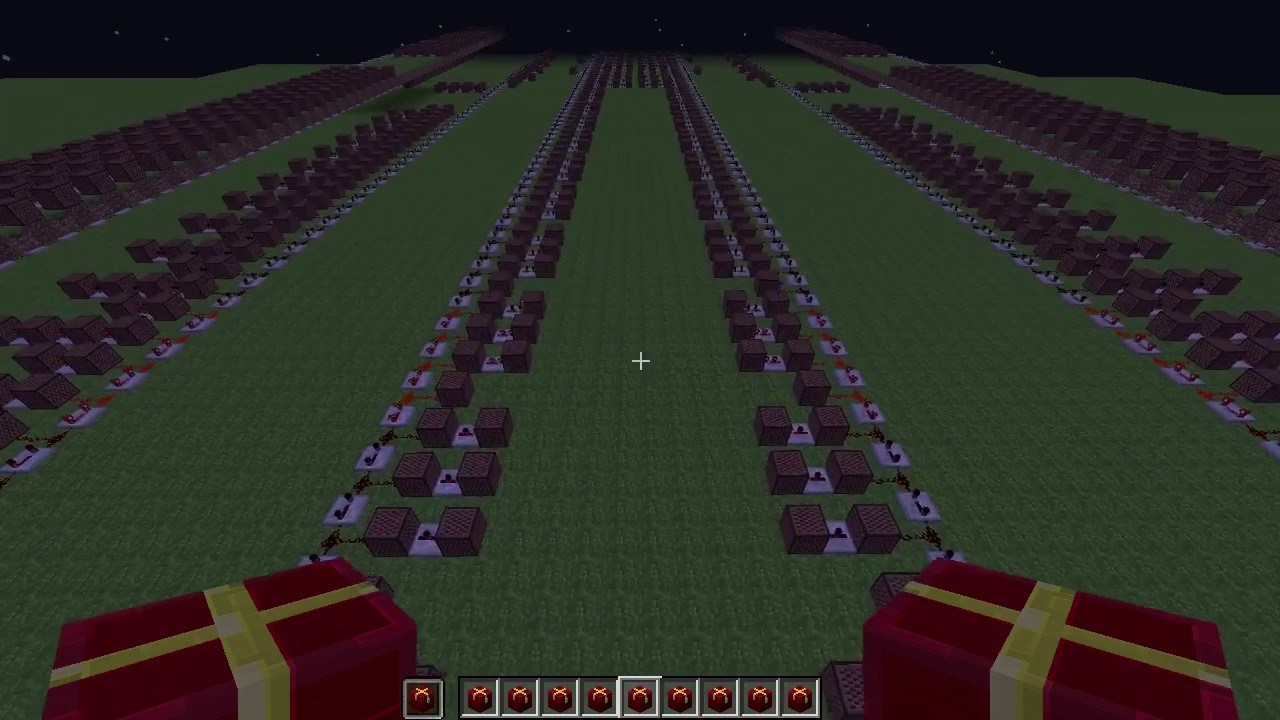 【Minecraft】音ブロックでBad Apple!!【NoteBlock】 - YouTube