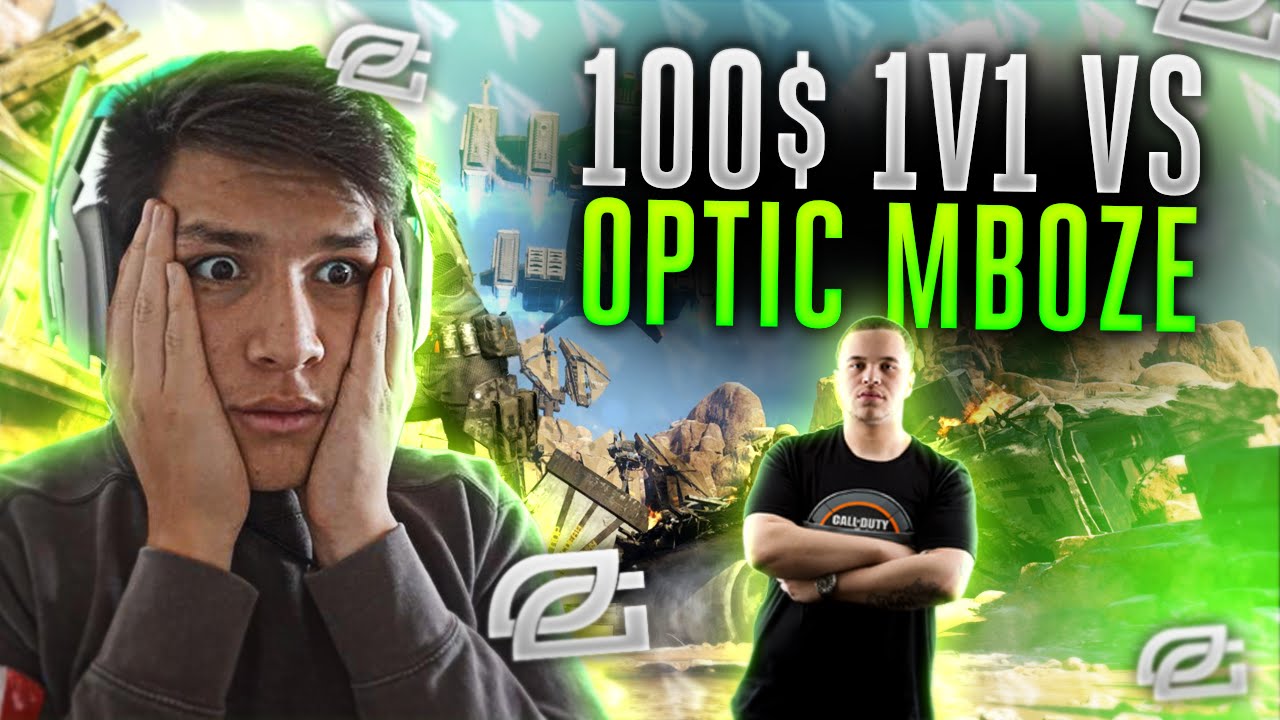 100$ WAGER - SNIPER 1v1 vs OpTic MBoZe - YouTube