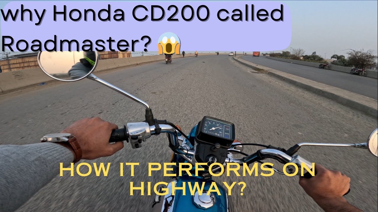 Ultimate Honda CD200 Performance Review: Highway Dominance & Long Drive ...